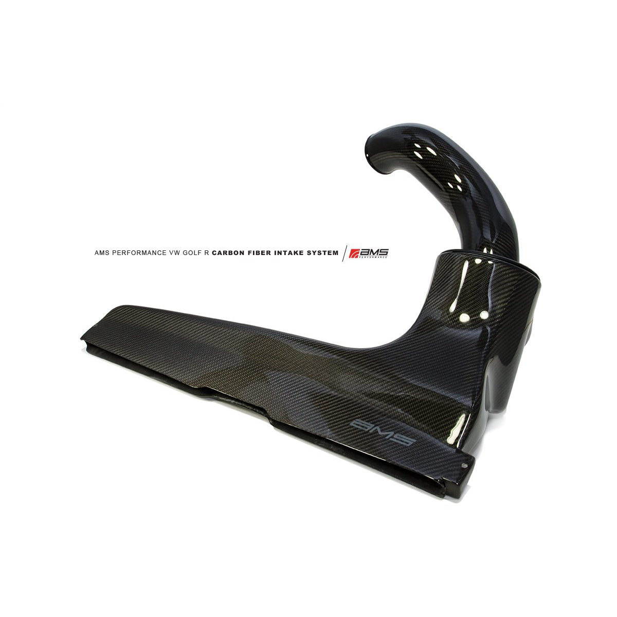 AMS Performance 2015+ VW Golf R MK7 Carbon Fiber Intake System ...