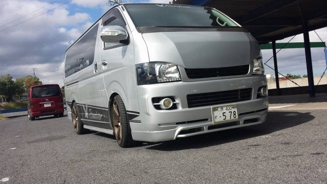 Style Ace Bad Face Bonnet - Toyota Hiace 2005-2018 (Wide, FRP ...